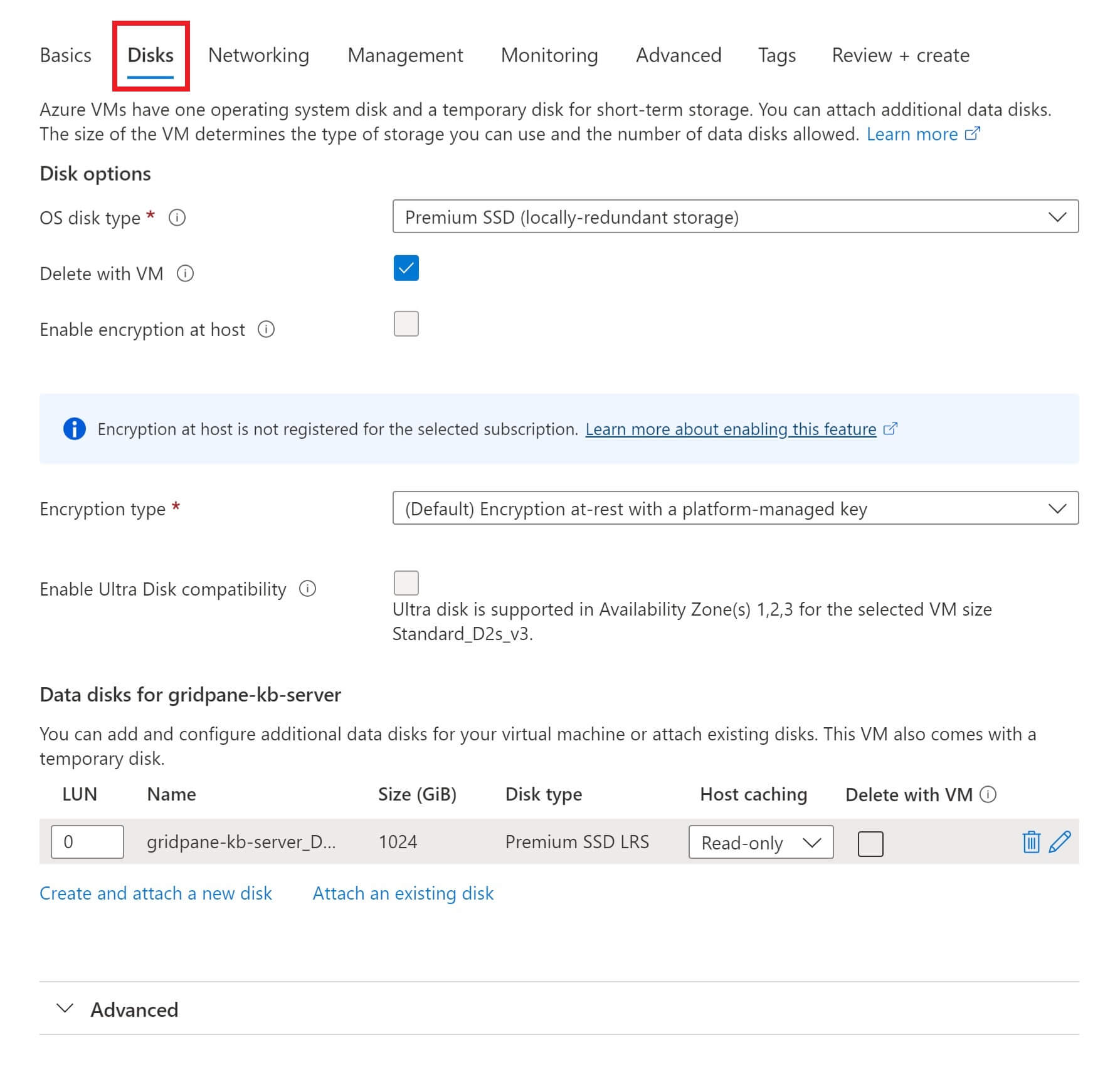Provision A Microsoft Azure Server Using Our Custom Server Option Gridpane